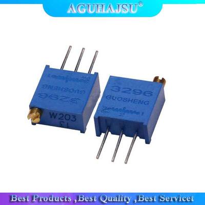 10pcs 3296W 3296 50 100 200 500 ohm 1K 2K 5K 10K 20K 50K 100