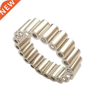 20PCS Super Strong Round Neodymium Ring Magnets OD4.2-ID2xL7