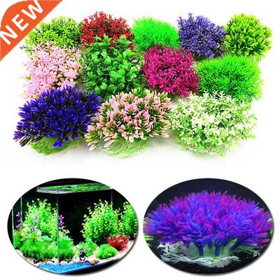 12*6cm Simulation Aquarium Decor Water Weeds Ornament Artifi
