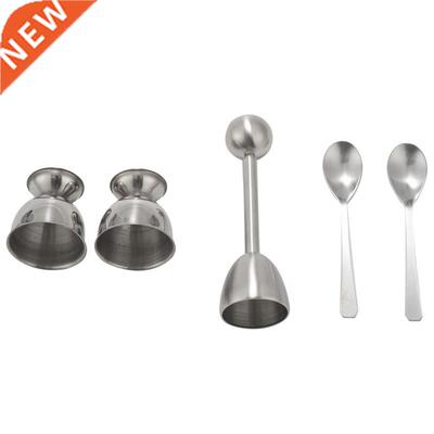 Egg Cracker Topper Set – Soft Hard Boiled Eggs Separator To