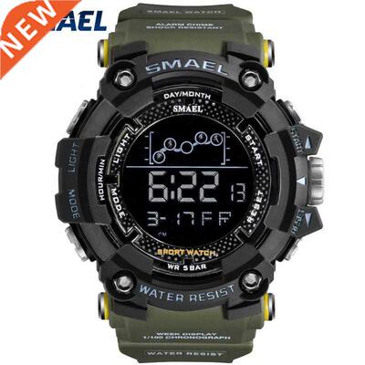 SMAEL Military Sport Watch Mens Stopwatch Waterproof Chrono