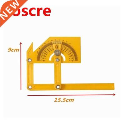 Protractor And Angle Finder Woodworking Measurement Tool 0 T
