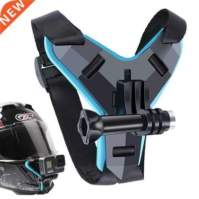 Helmet Straps Mount Chin Stand Holder Motorcycle For GoPro H