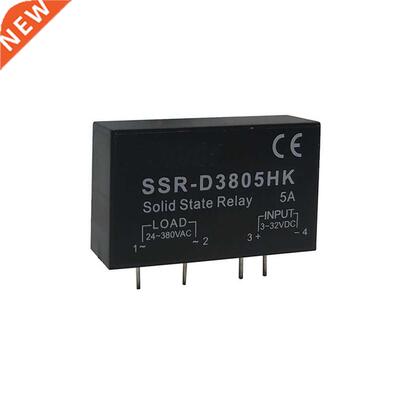 1PCS PCB Dedicated with Pins SSR-D3805HK 5A DC-AC Solid Stat