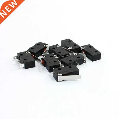 10 x Cut hinge lever SPDT momentary 1 NC 1 number mini switc
