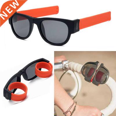 Folding Wrist Sunglasses Woman Slap Wristband Sun Glasses Ma