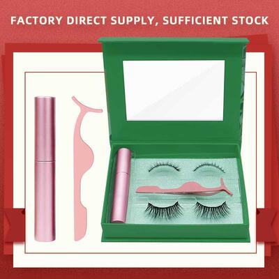 2 Pair Magnet Mix Eyelashes Set Magnetic Liquid Eyeliner