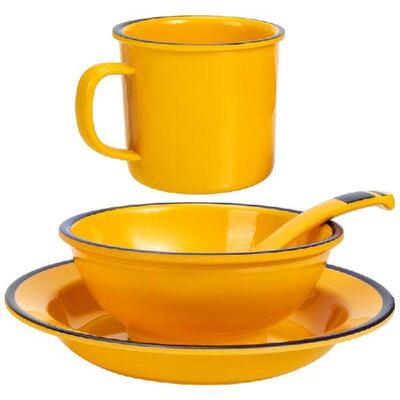 1 Set Melamine Bowl Kit Bowl Cup Plate Kit Kitchen Soup