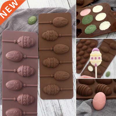 Silicone Lollipop Silicone Mold Easter Egg Shape Cake Molds