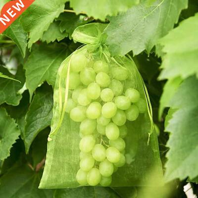 100pcs Garden Anti-Bird Bags Vegetable Fruit Grow Netting Ba