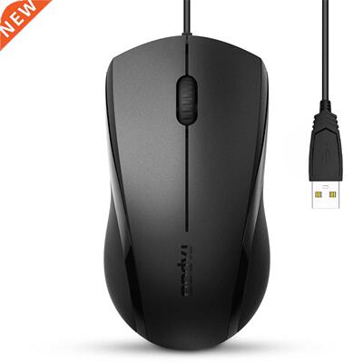 Rapoo N1600/N1200 Slent USB Wred Mouse 1000DP Optcal Mou