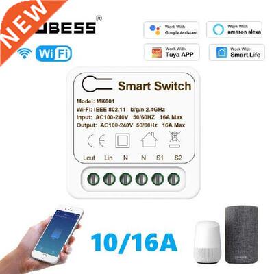Mn Wf Swtch  2-way Control Tuya 16/10A Automaton