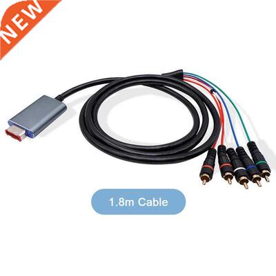 NGC Component Cable for Gamecube 5RCA YPbPr Full Video and S