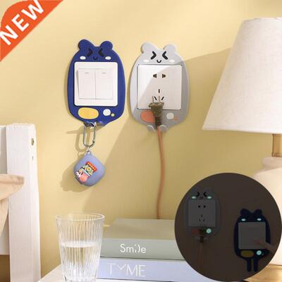 Cartoon Switch Outlet Protective Cover With Flexible Plug