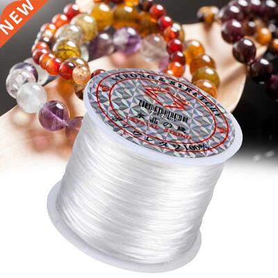 3 PCS 60 Meters Per Roll Large Volume Crystal Elastic Cord
