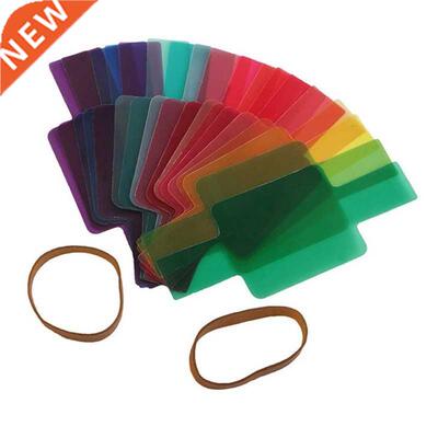 Universal Flash Speedlite Color Gel Filter Kit Lighting Diff