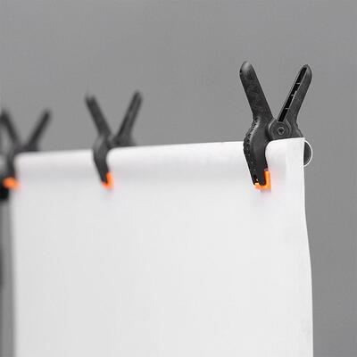 4pcs 2/3/4 inch Adjustable Strong Clip Nylon Spring Clamps f