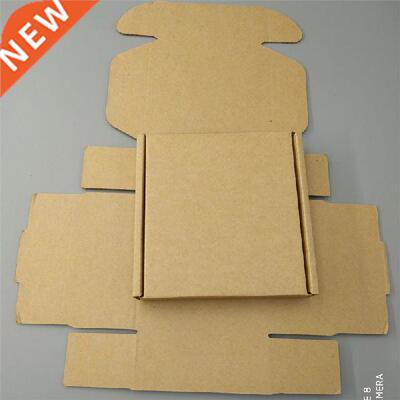 100pcs 4cm High Corrugated Shipping Carton Boxes Large Flat