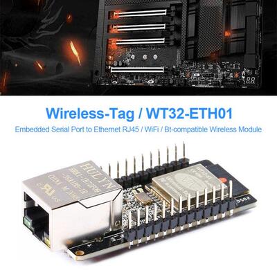 WT32-ETH01 Embedded WiFi Bluetooth-Compatible Ethernet Seria