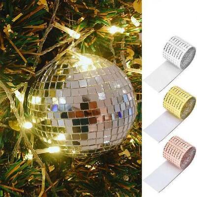 3M Self-Adhesive Glass Mirror Mosaic Tiles Stickers Mini