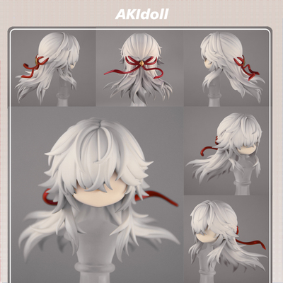 AKIdoll/243代餐音乐会景元gsc头壳代崩铁ob11/22娃头建模打印件