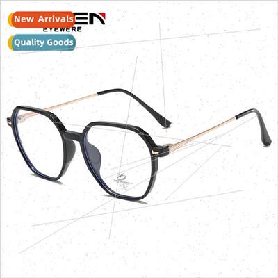 new anti-blue light eyeglasses frames female fine irregular