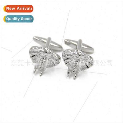 Elephant Head Cufflinks Cufflinks Authentic Metal Copper Cuf