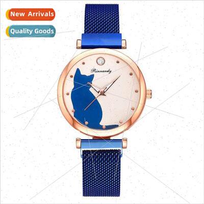 2020 New Quartz Watches Women Watches Cat Fashion Watch Brac