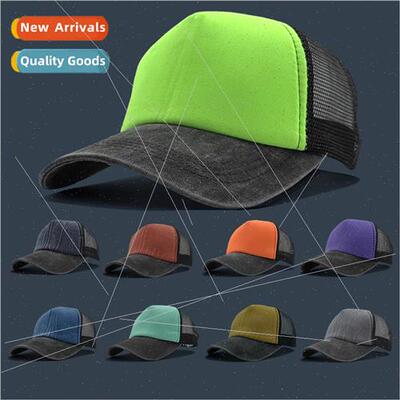 summer new hat men breathable mesh cowboy baseball cap versa