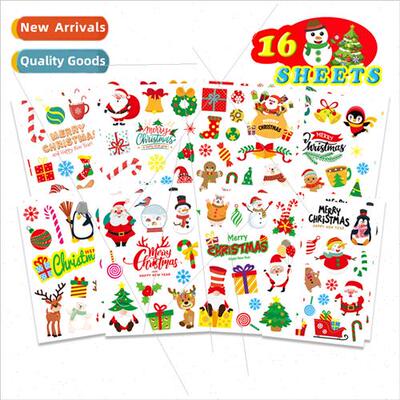 XH054 Children Christmas DIY Santa Claus snowman puzzle hand