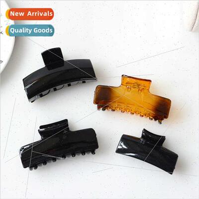 Korea Hundreds grasp clip hair clip square Korea elegant bla