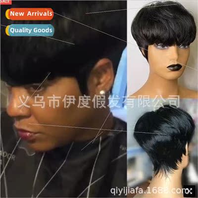 Holiday Party Men Wigs Multicolor Mixed Batch Europe Short F