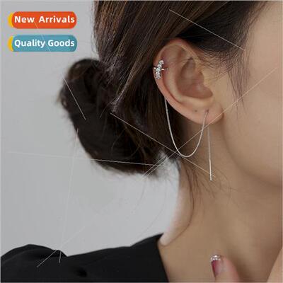Fashion nd shining zirconia ear bone clip hundred wh long ta