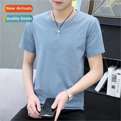 Short-sleeved t-shirt men cotton tide half-sleeved tops summ