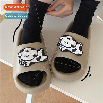 Outer wear comtable girl heart fun cartoon cute puppy summer
