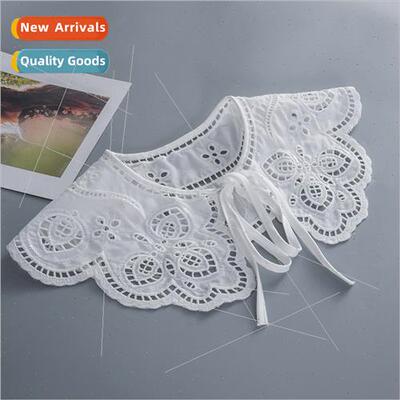 Small shawl false collar Chinese wind cotton kanjian sunscre