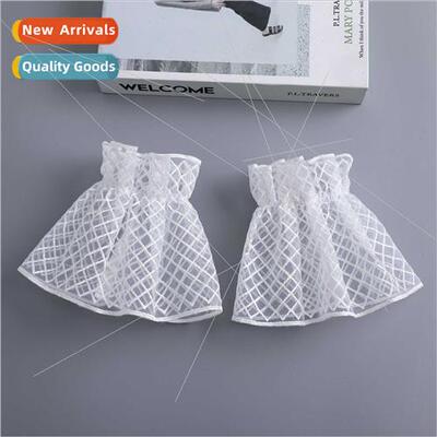Mesh Lattice Lace Accessories Lace Temperament Cubic Lace De