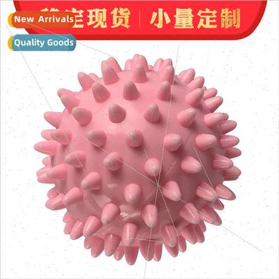 PVC massage ball 7.5cm 9cm spiked ball acupuncture point gri