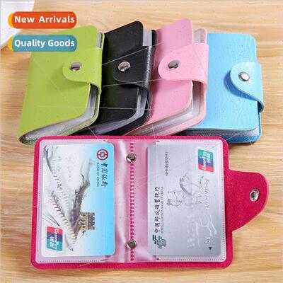 Korea mple Fashion Mens Card Case Credit Card Fitting Card C
