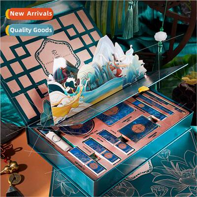 Flower Royal Face  Box  Ten Piece Set  Sculpted pstick Set