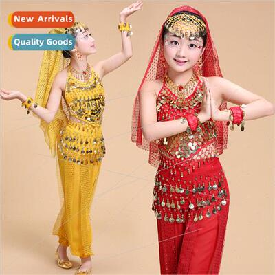 Indian dance costumes female children New children belly dan
