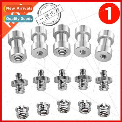 Camera tripod head interface con screw 1/4 mutual 3/8 adapte