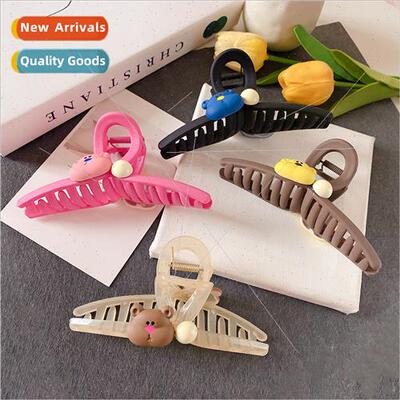 Summer new doo doo bear scratch clip female cute back head p