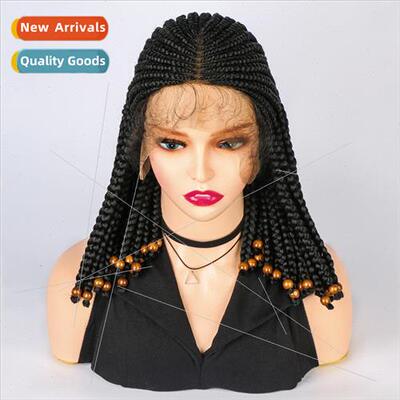 african dirty braid wig Europe wig female short hair front l