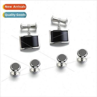 Cufflinks Innovative Men French Shirt Buttons Chain Cuffs