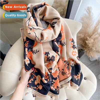Autumn winter new imation cashmere scarf Ms. long scarf thic