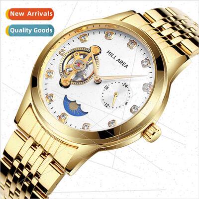 Day & ght Star Mechanical Watch Diamonds Tourbillon Waterpro