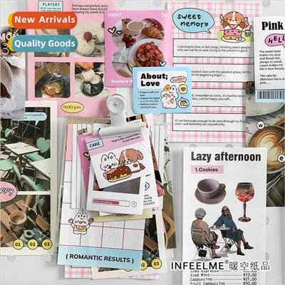 fe  Material Pack Korean ins  cute goo card stickers handboo