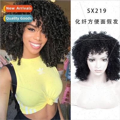 Full Case Small Curly Head Covers Instant Noodles Black Shor