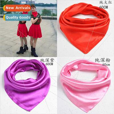 Xuanlv 2023 women simulation silk decorative small square sc